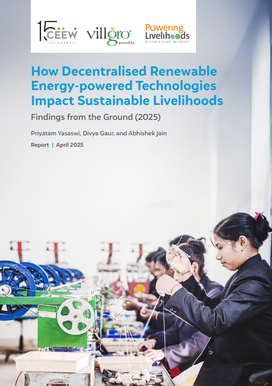 How Decentralised Renewable Energy Technologies Impact Livelihoods